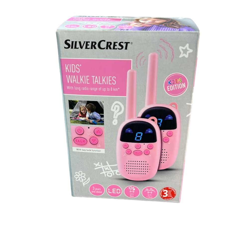 Pre-owned Silvercrest Kids Walkie Talkie Pink - Own4Less